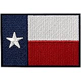 Amazon.com: Tactical Texas State Flag Embroidered Emblem Iron On Sew On TX Patch - Multitan ...