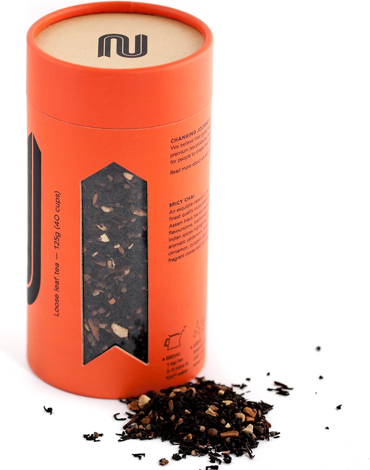 NEMI Teas - Spicy Chai Tea, Loose Leaf Black Tea, 125g: Amazon.co.uk ...