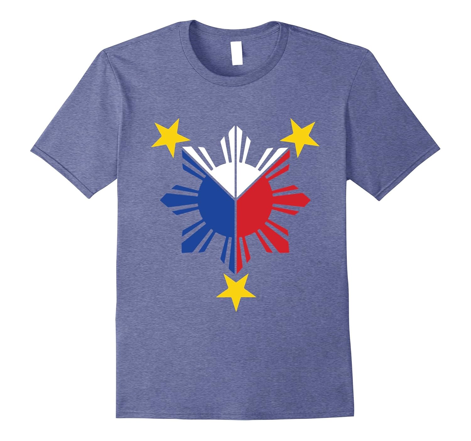 Pinoy Filipino Flag Stars and Sun T-shirt Mens Womens Kids-BN – Banazatee