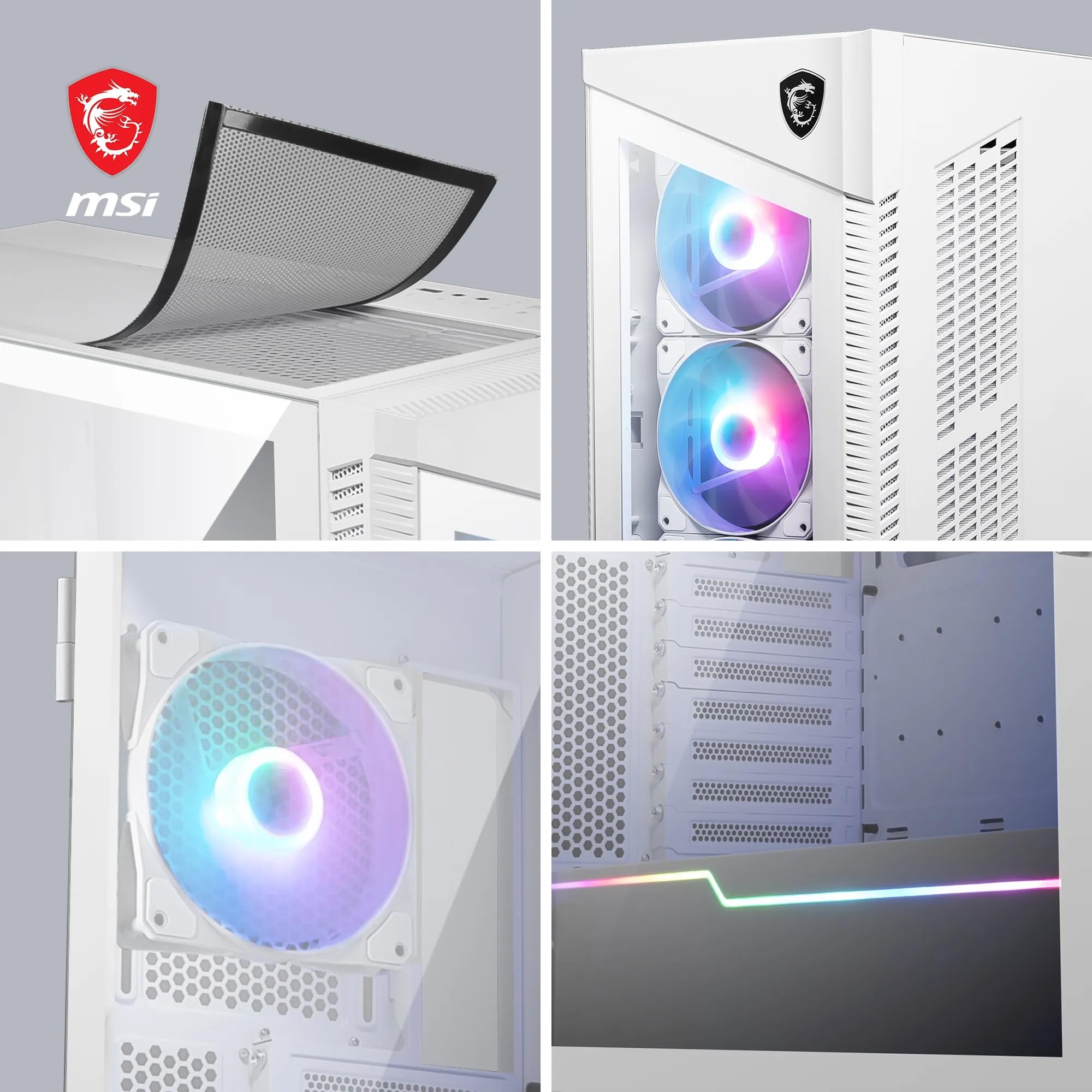 Mua MPG Velox 100R White Mid-Tower PC Case - ATX Motherboard Capacity ...