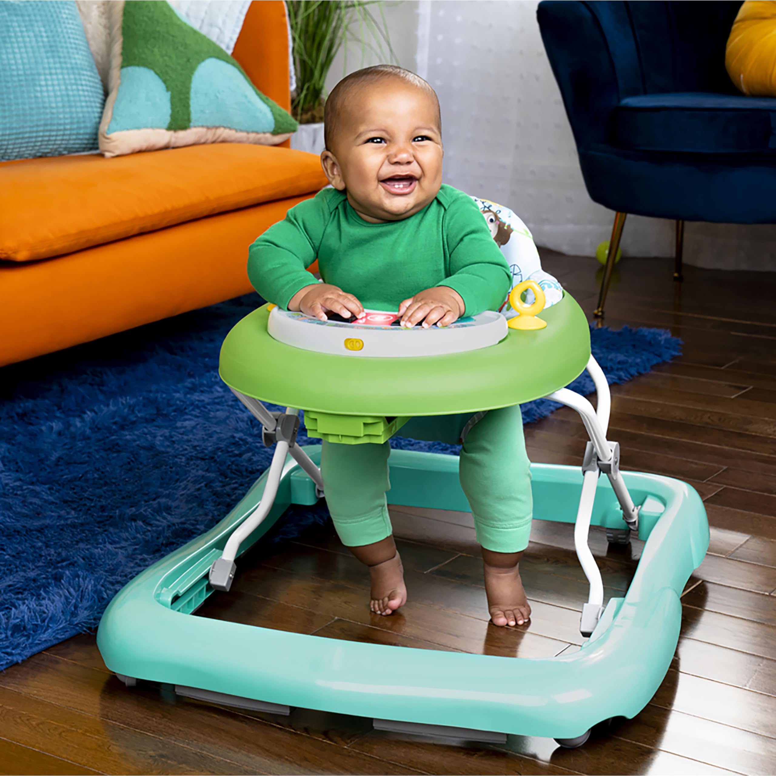 Mua Bright Starts Tiny Trek 2-in-1 Baby Activity Walker with -Toy ...