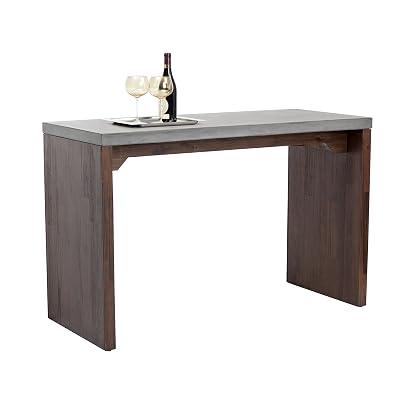 Buy Sunpan Modern Madrid Counter Table Online Philippines | Ubuy