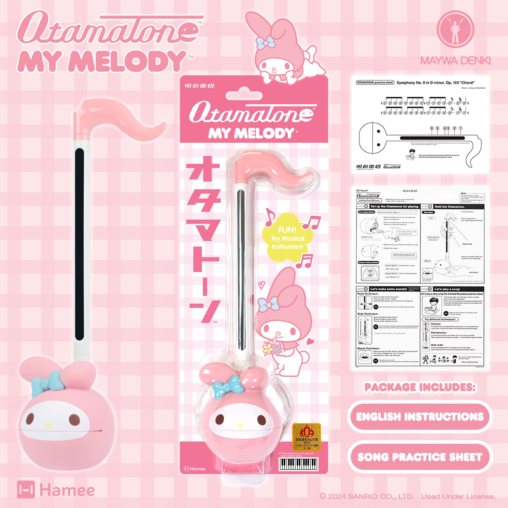 Mua Otamatone Sanrio My Melody Electronic Portable Music Instrument ...