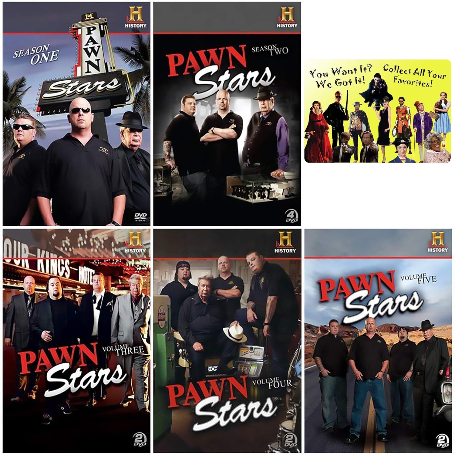 Amazon.com: Pawn Stars: Reality TV Series DVD Collection - Complete ...
