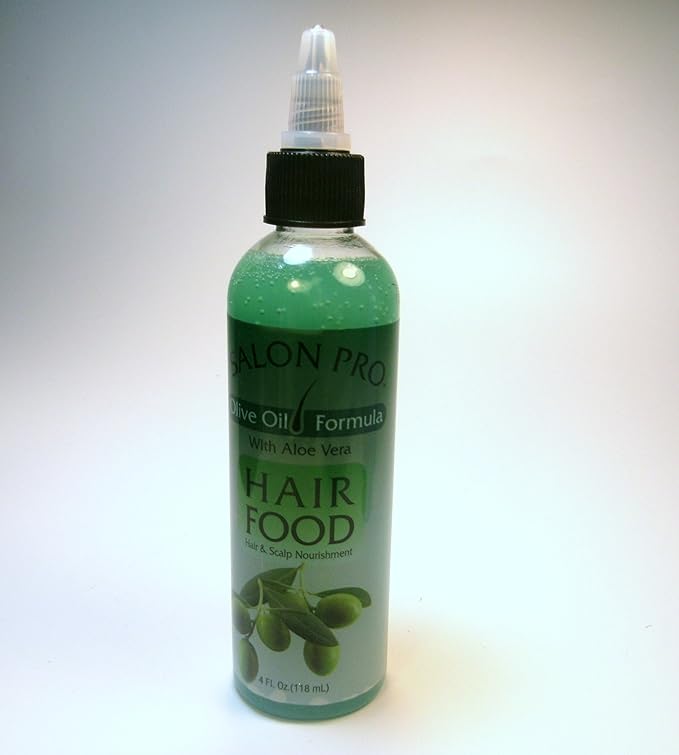 Amazon.com : Salon Pro Hair Food - Aloe Vera & Olive Oil 4 oz : Hair ...