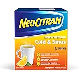 NeoCitran Extra Strength Cold and Sinus Powder, Natural Source Lemon ...