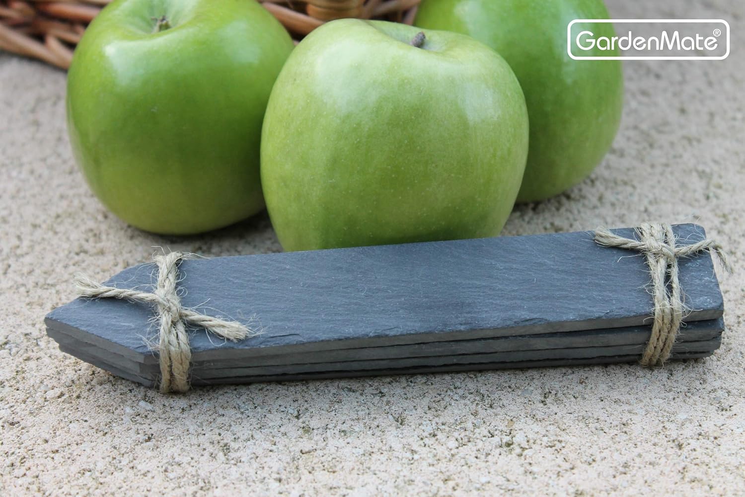 GardenMate Set of 8 Slate Plant Labels, Medium 15 x 2 centimetres ...