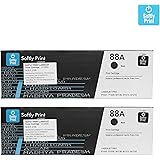HP 88A Black Laserjet Toner Cartridge CC388A: Amazon.in: Computers ...