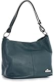 Genuine Italian Soft Grained Leather Cross Body Hobo Shoulder Slouch ...
