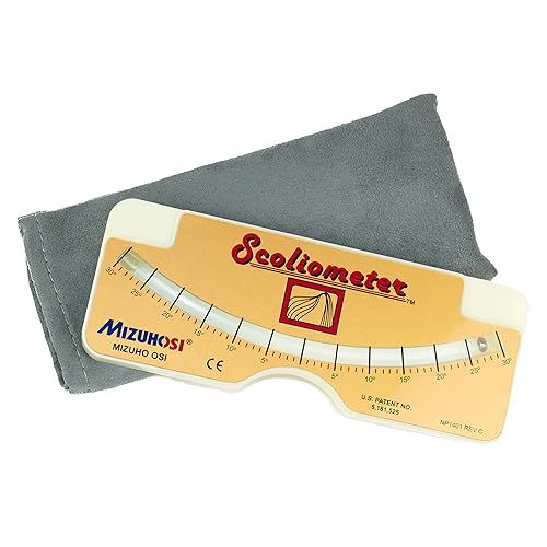 Scoliometer 57019 Medical Measuring Device for Back Scoliosis Diagnosis ...