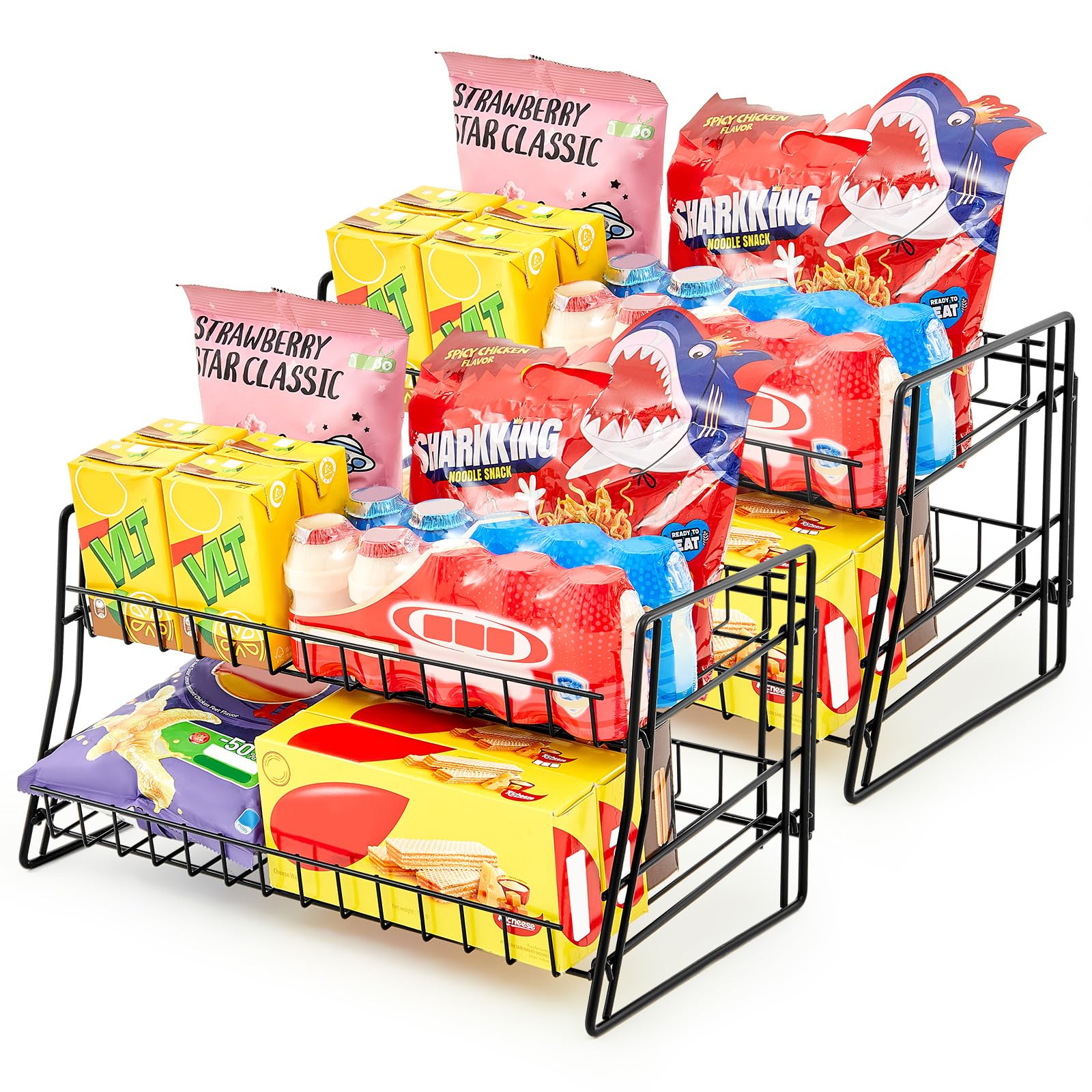 Vesici Candy Display Rack Metal Snack Display Stand Retail Snack ...