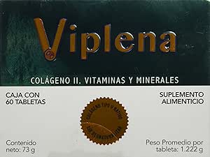 Viplena Suplemento Aliment Tab C60, Pack of 1: Amazon.com.mx: Salud y ...
