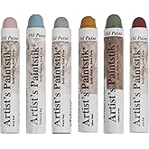 Amazon.com: Jack Richeson Shiva Oil Paintstik, Colonial Colors, Set of 6