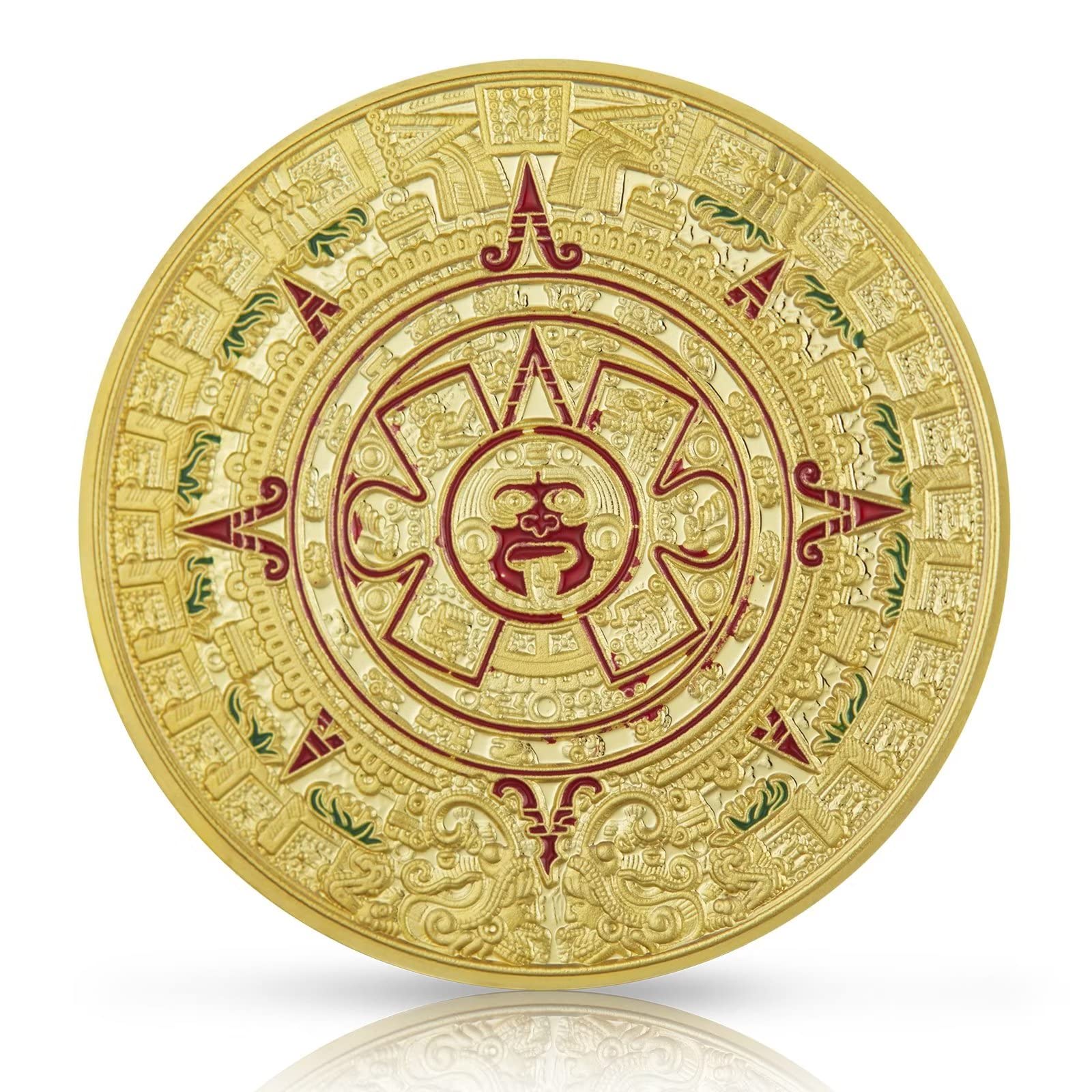 Mua PiaoHao Mayan Aztec Calendar Art Prophecy Culture Challenge Coin ...
