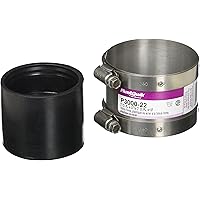 Fernco 3000-22 P3000-22 Proflex Shielded Specialty Couplings, 2" x 2 ...
