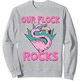 Amazon.com: Our Flock Rocks Flamingo Matching Family Vacation Group T ...