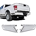 Amazon.com: ECOTRIC Rear Bumper Ends Caps Cover Compatible with 2015 ...