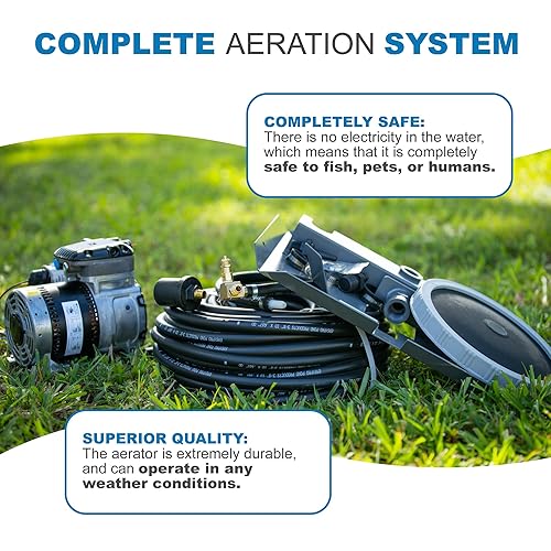 Pond Diffuser Aerators Kits Airpro Pond Aerator Kit By Living Water