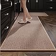 Amazon.com: Yancorp Kitchen Rugs Set of 2 PCS Long Kitchen Mats for ...