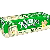 Amazon.com: Waterloo Sparkling Water, Lemon Italian Ice Naturally ...
