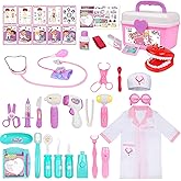 Amazon.com: Play-Act Kids Doctor Kit, 16-Piece Medical Kit with Bag ...