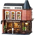Amazon.com: DIY Miniature House Kit, CUTEROOM Wooden Dollhouse Kit Mini ...
