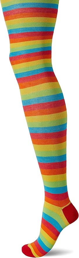 amscan 840164-55 Colorful Striped Clown Tights, 1 Pc: Amazon.co.uk ...