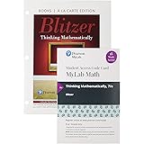 Amazon.com: Thinking Mathematically -- MyLab Math with Pearson eText Access Code: 9780137551224 ...