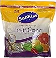 Amazon.com : Sunkist Fruit Gems Soft Candy, Assorted Natural Flavors, 2 ...
