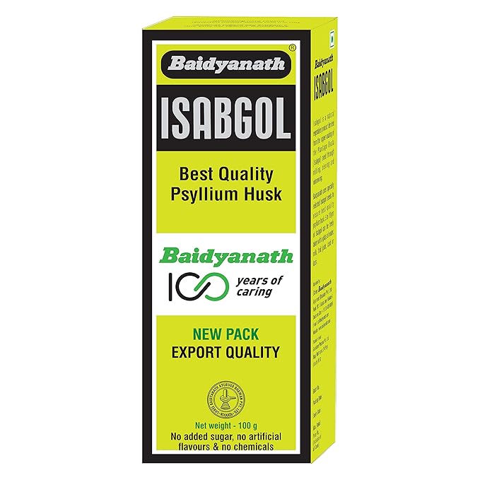 Buy Baidyanath Isabgol - Psyllium Husk Powder made from Premium Isabgol ...
