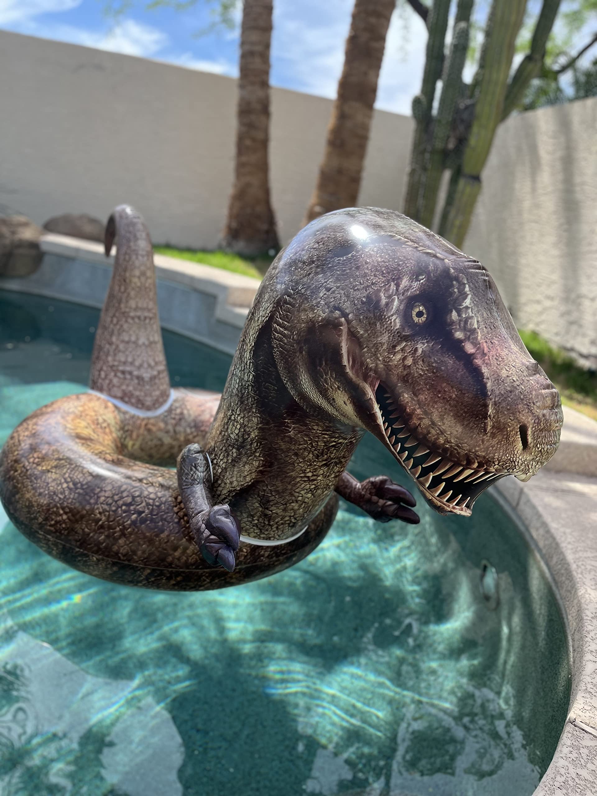 Mua Coconut Outdoor Giant Tyrannosaurus Rex Pool Float – Inflatable T ...