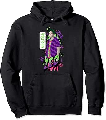 Amazon.com: Disney Zombies 2 Zombie Zed Pullover Hoodie: Clothing