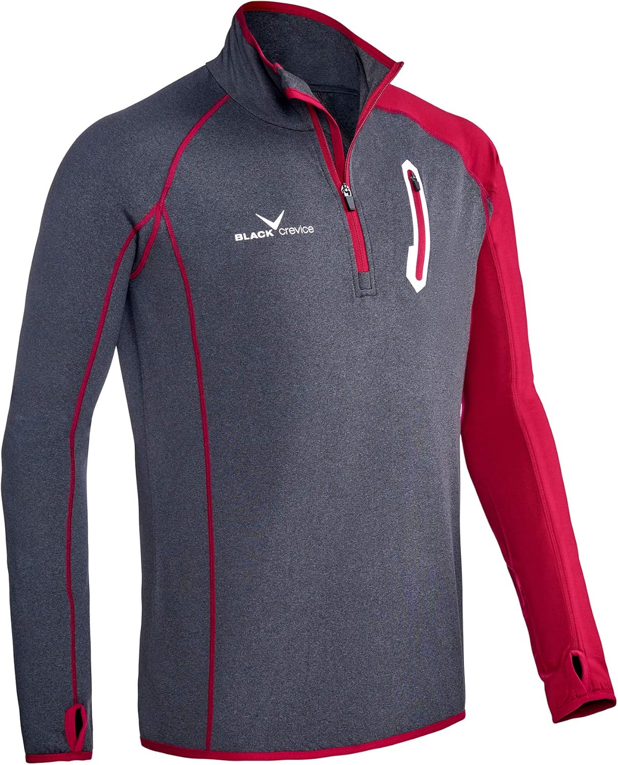 Black Crevice Herren Microfleece Pullover Second Layer Midlayer ...