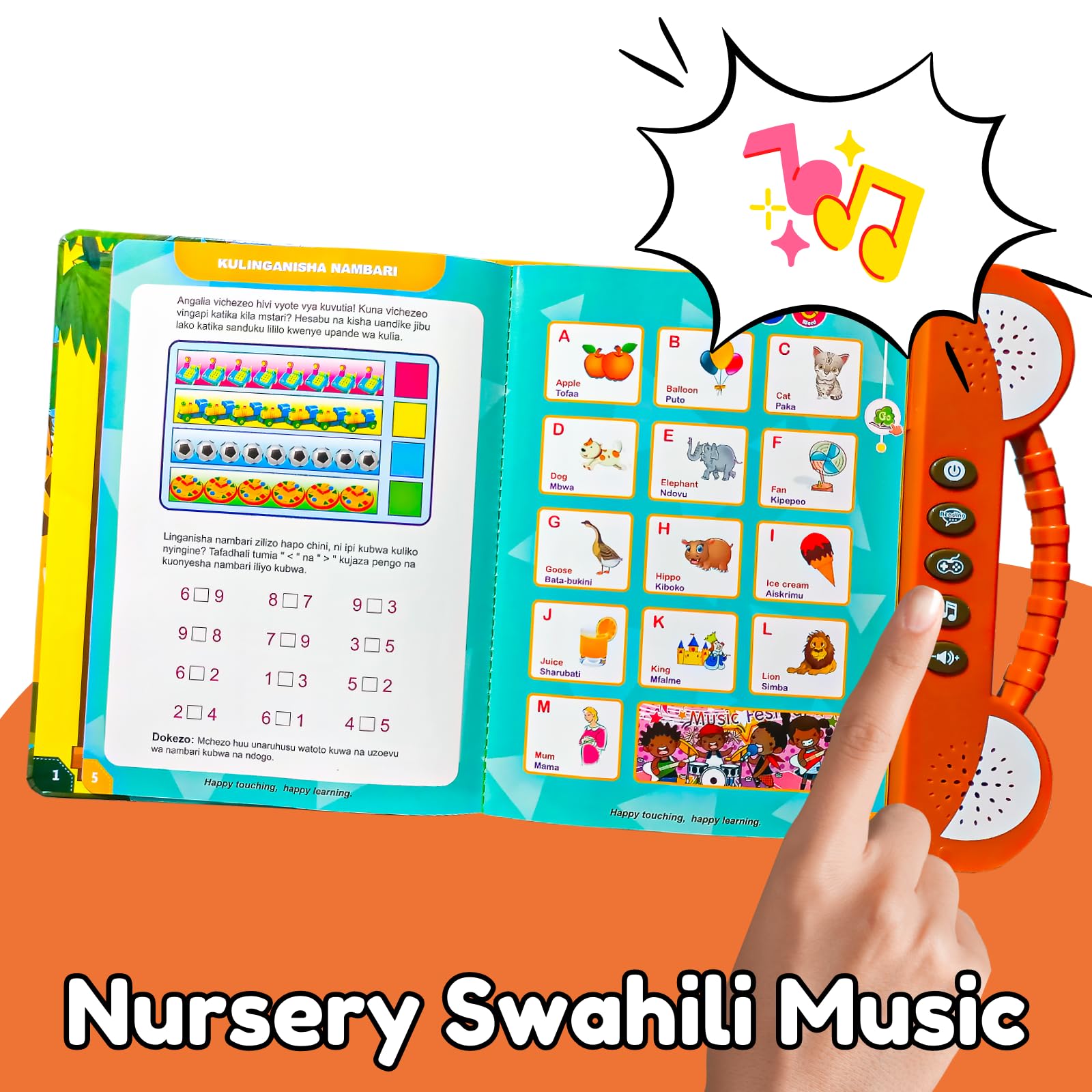 Mua ZEENKIND English Swahili Learning Talking Books for Kids 2 3 4 5 6 ...