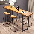 Amazon.com: Generic Bar Table,Bar Height Pub Table with Sturdy Metal ...