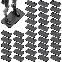Amazon.com: EBCO 50 Pieces Plastic Action Figure Display Stand Base ...