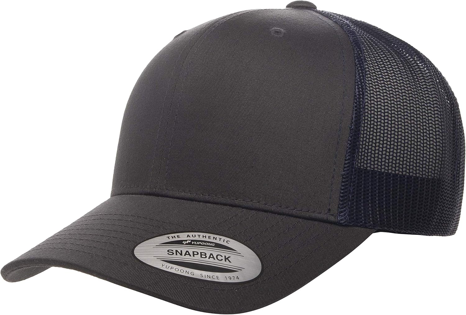 Yupoong Yp Classics Retro Trucker Gorra para Hombre, 2 Tonos, Carbón ...