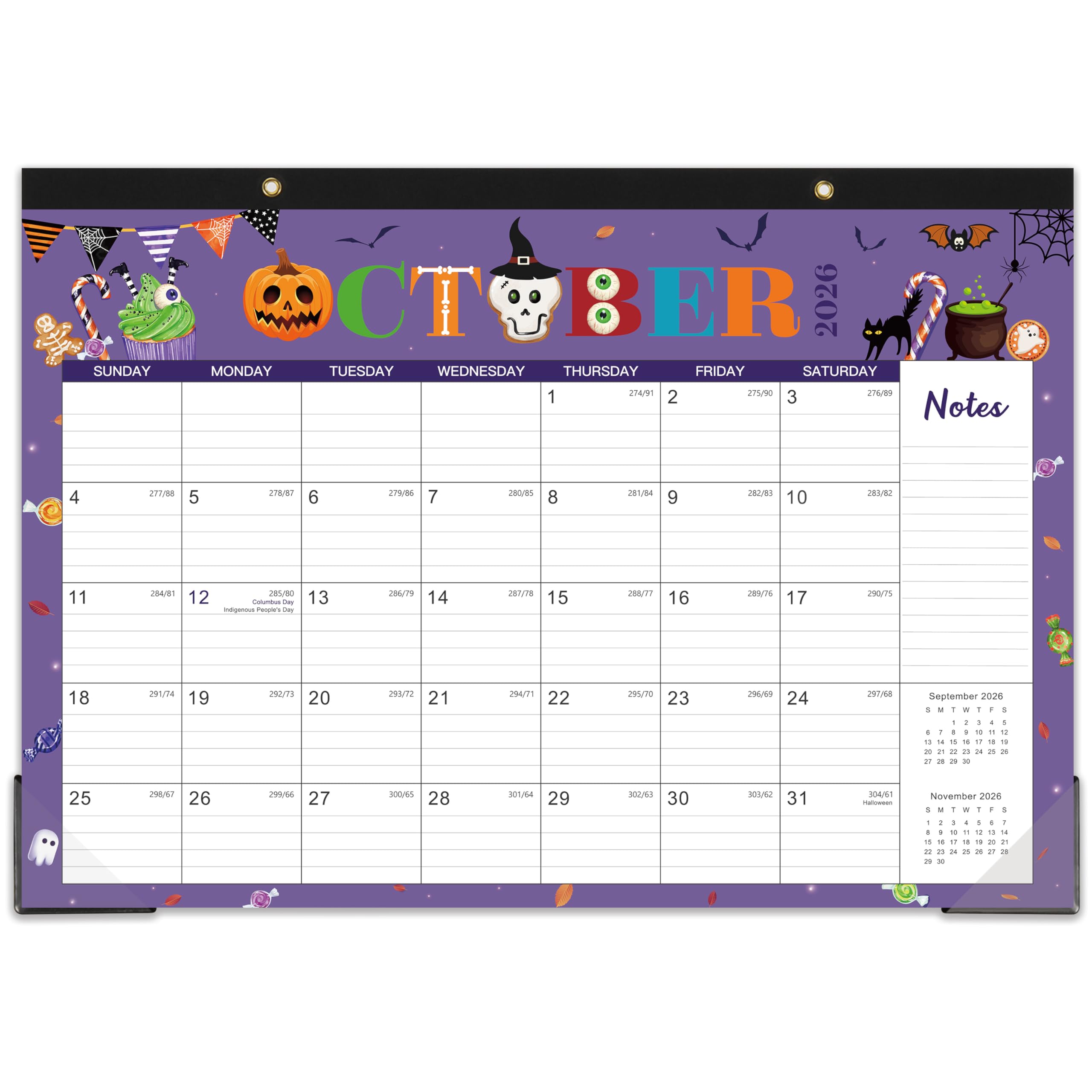 2026 Desk Calendar - 2026 Calendar from January 2026 to December 2026 ...