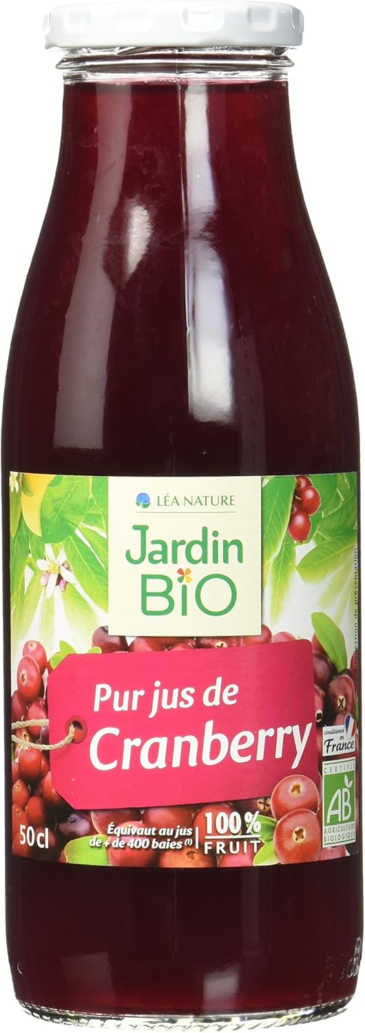 Jardin Bio Pur Jus de Cranberry 50 cl: Amazon.fr: Amazon Pantry