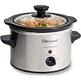 Amazon.com: Elite Gourmet MST-250XW# Electric Slow Cooker Ceramic Pot ...