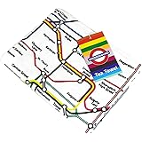 London Underground Map Tea Towel (ba): Amazon.co.uk: Kitchen & Home