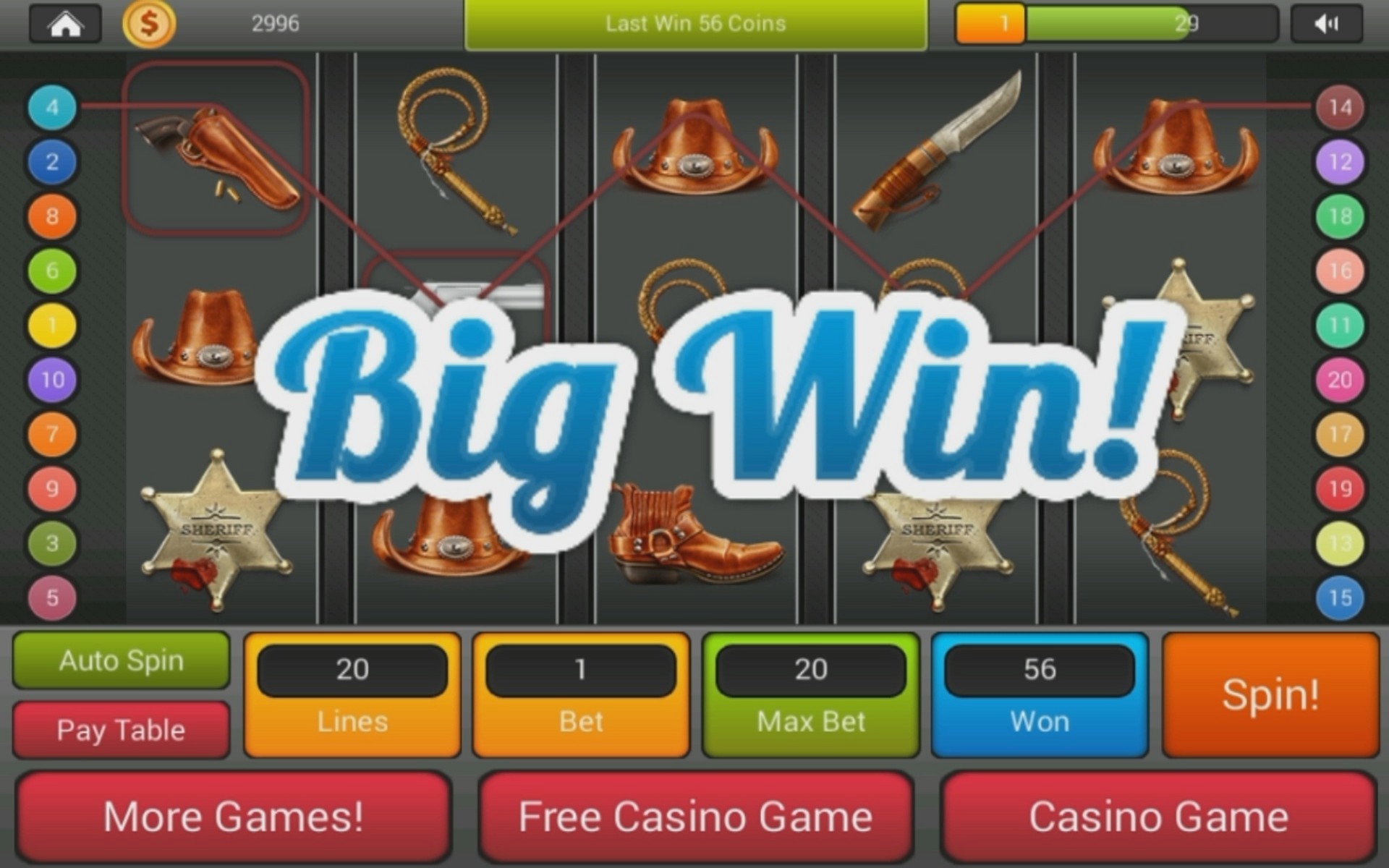 Slots of Fun House Las Vegas Casino Games Free:Amazon.com:Appstore for ...