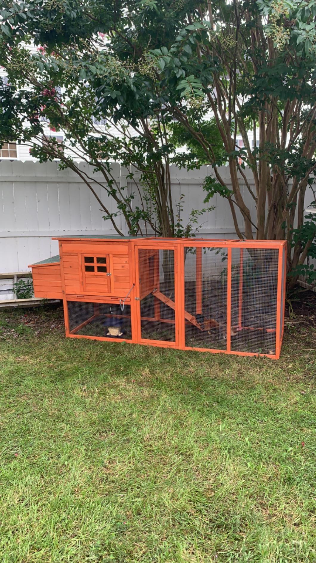 $39/mo - Finance ChickenCoopOutlet Large 95" Deluxe Solid Wood Hen ...