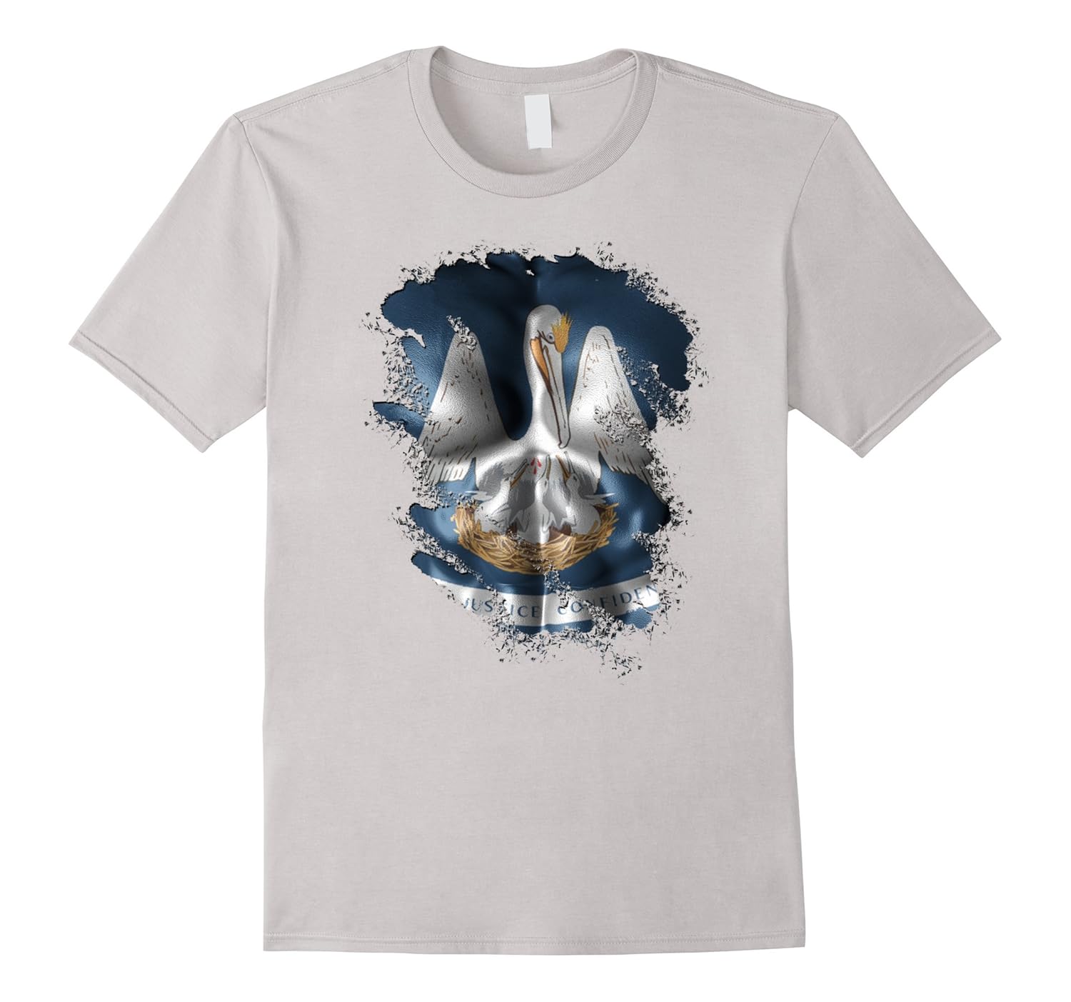 Louisiana Proud Fathers Flag Six Pack Proud Chest Shirt-CD – Canditee