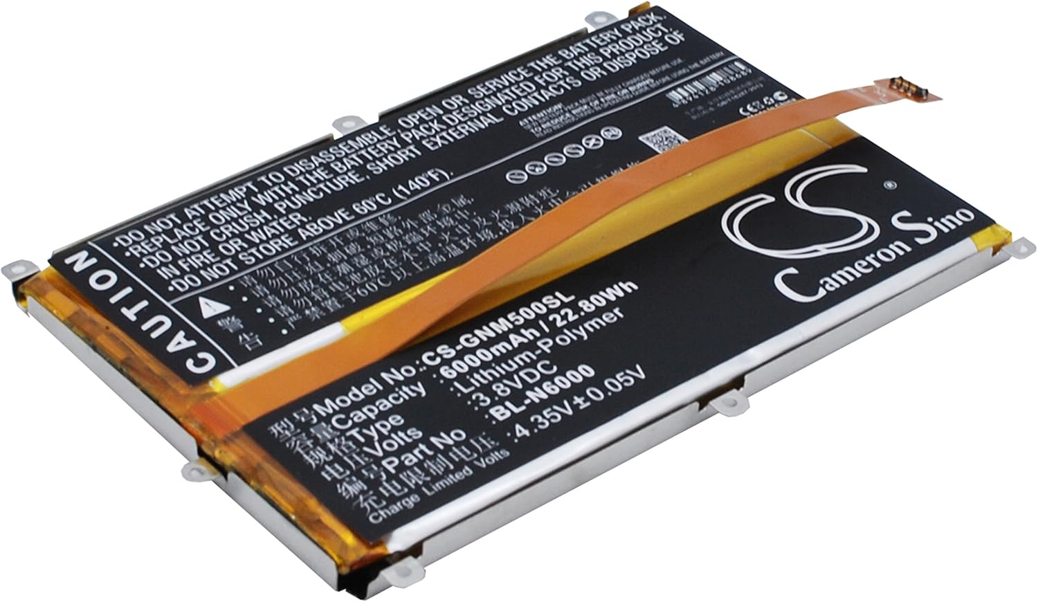 Handy Akku,passend für M5,ersetzt BL-N6000: Amazon.de: Elektronik