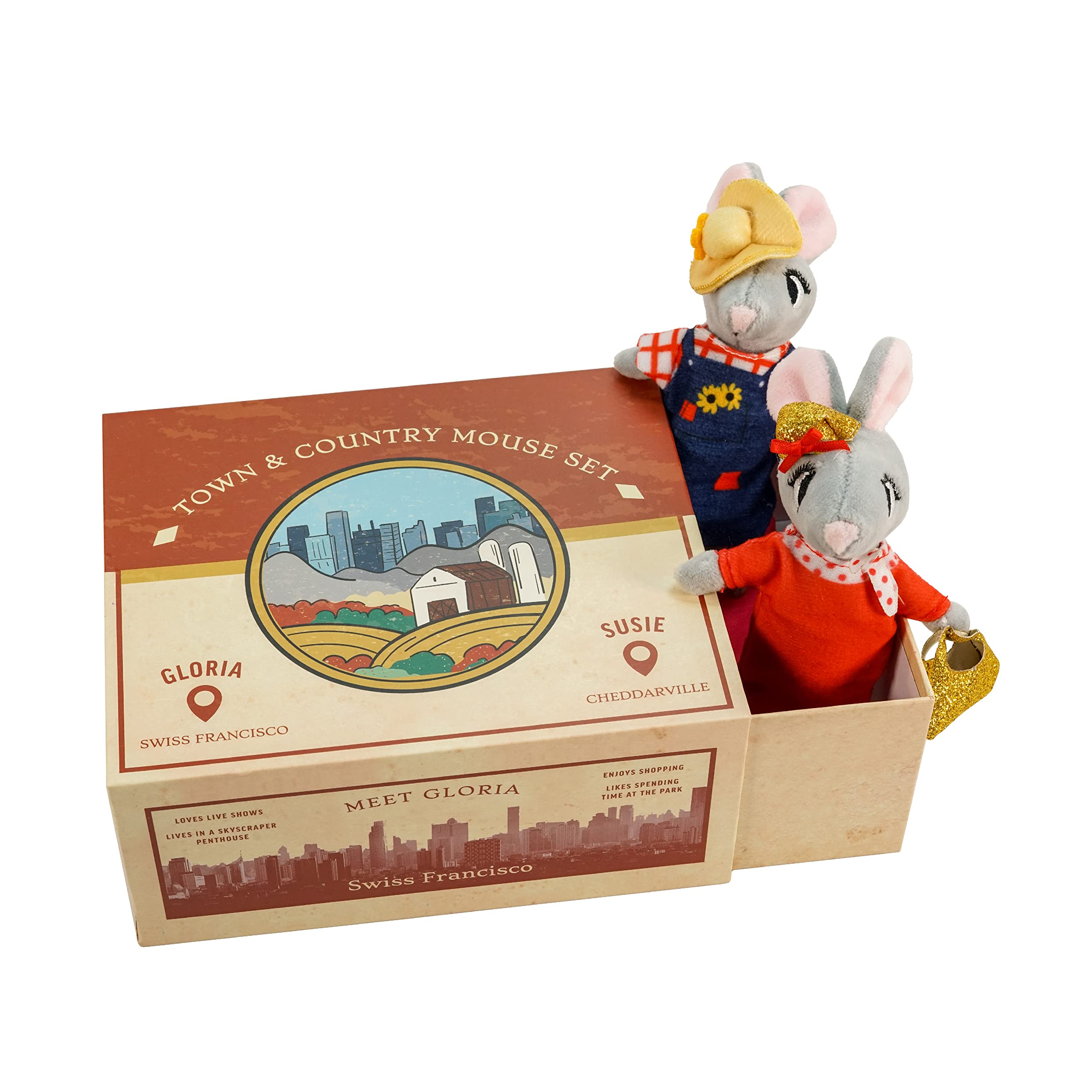 Mua Mice in Boxes - 'Town and Country' Playset trên Amazon Mỹ chính ...