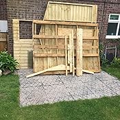 10x8 GARDEN SHED BASE GRID = FULL ECO KIT 3.05m x 2.55m + HEAVY DUTY ...