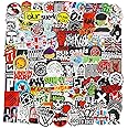 Amazon.com: Band Stickers Pack Rock Roll Stickers Decals Laptop Cars ...