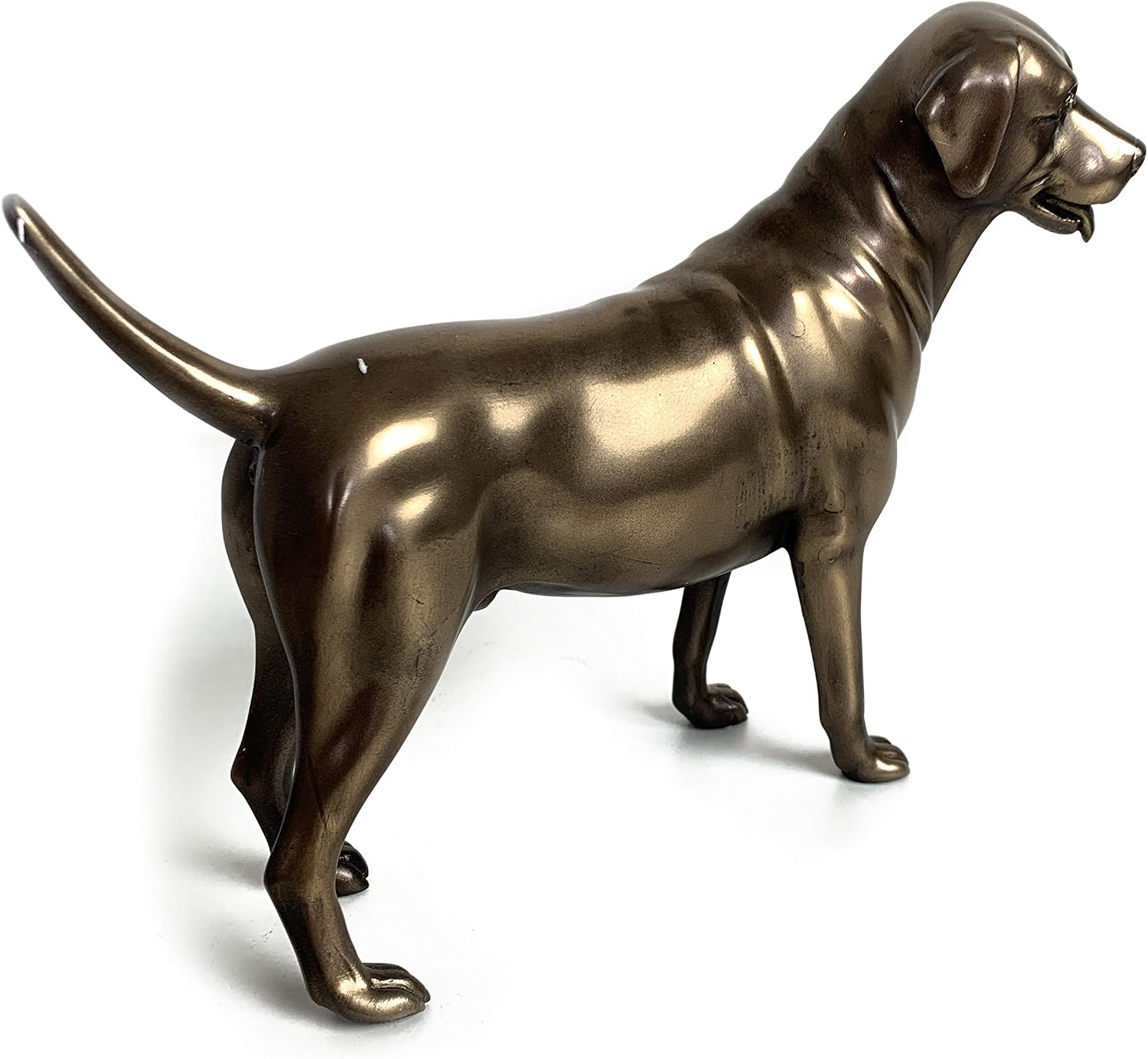Premium Luxury Bronze Effect Labrador Dog – BigaMart