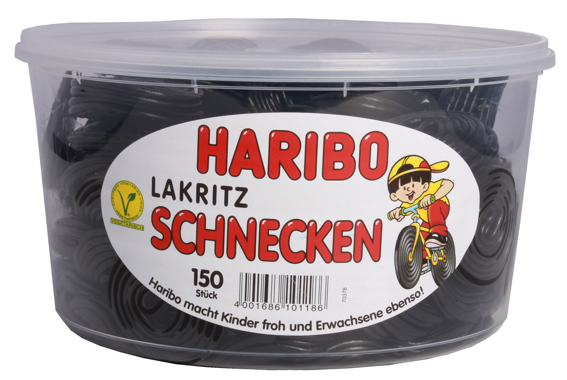 Amazon.com : Haribo Salino 1.2 Kg - 150 Pieces - Licorice Lakritz Box ...